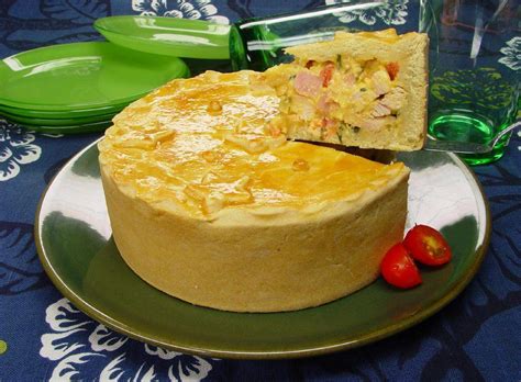 Torta De Frango E Presunto Alto Astral