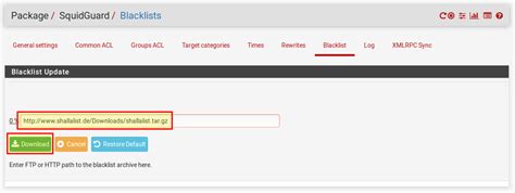 Filtro Da Web PfSense Filtro HTTPS SquidGuard ID Tecnologia