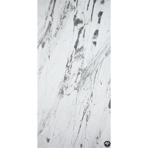 Showerwall Proclick Shower Wall Panel 2440 X 1200mm Lightning Marble