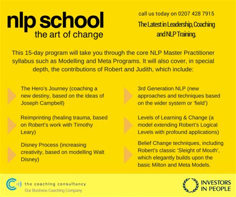 Nlpschool March Nlp University Master Practitioner Training Nlp School