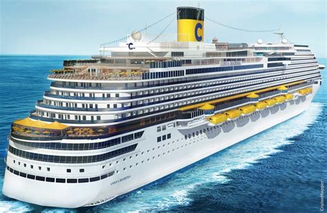 Costa Cruises Ships And Itineraries 2018 2019 2020 Cruisemapper