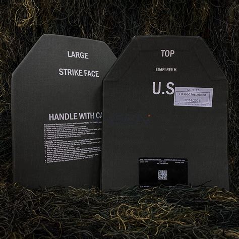 Керамічні бронепластини Esapi Rev H 6 Клас купити в Україні X Gen