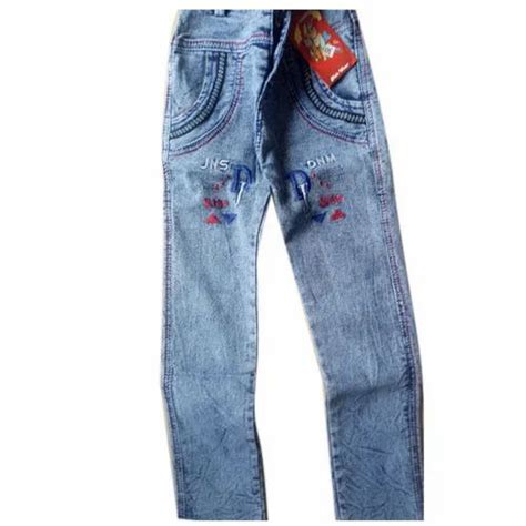 Zipper Denim Faded Jeans Waist Size 28 42 At Rs 140 Piece In