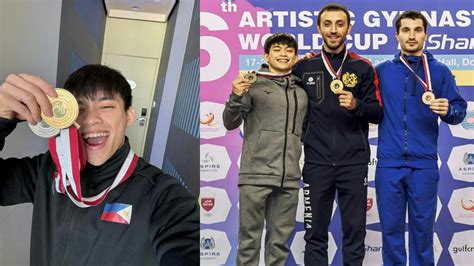 Golden Finish Olympian Carlos Yulo Adds World Cup Gold To Growing Collection Onesports Ph