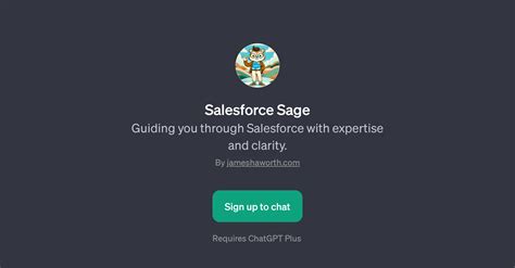 Salesforce Sage Salesforce Guidance Taaft