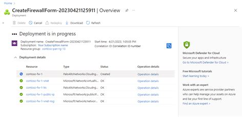 Create A Cloud Ngfw By Palo Alto Networks An Azure Native Isv Service