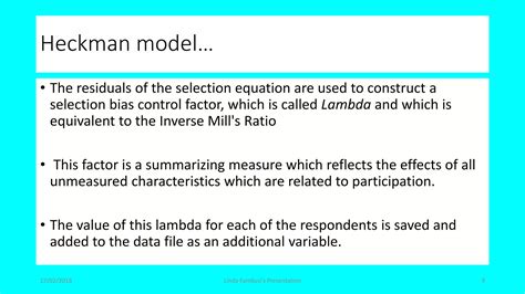 double hurdle models pptx science