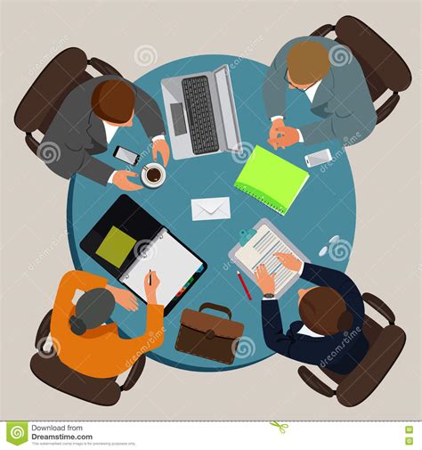 Creative People Concept Brainstorming Vector Illustration Stock