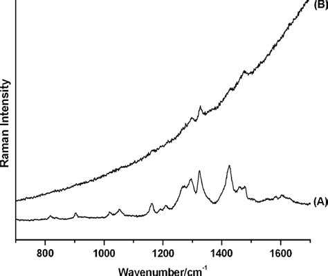Normal Raman Spectrum Of An Experimental Alizarin Lake Accumulation
