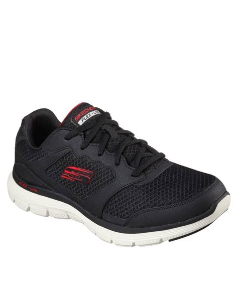 Shop Skechers Flex Advantage 40 In Black