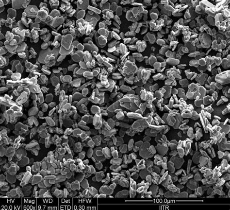 Sem Image Showing The Morphology Of As Received Tib2 Particles [35] Download Scientific Diagram