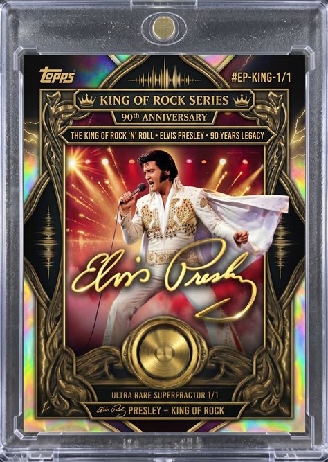 Elvis Presley 90th Anniversary Legendary Performance Collector Card