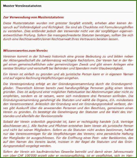 Tätigkeitsbericht Verein Vorlage Word atemberaubend Muster Statuten