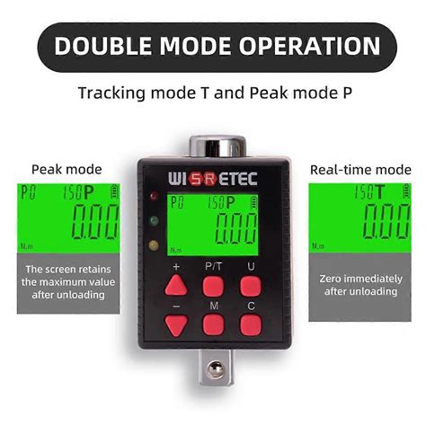 High Precision Electronic Digital Torque Meter Torque Meter Adapter Connecting Rod Kg Force