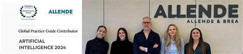 Chambers Global Guide Artificial Intelligence Allende Brea