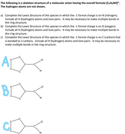 Solved Need Help With Resonance Structures Of C H No Chegg