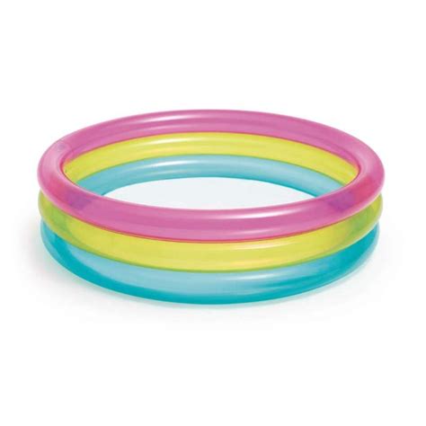 Piscine Bébé Candy Colors Intex 57104np 86 X 25 Cm Spacenet