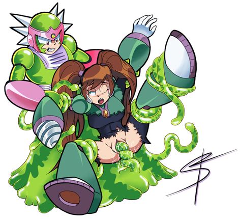 Rule 34 1boy 1girls Android Archie Comics Armor Brown Hair Clitoris