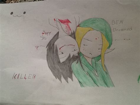 Jeff The Killer And Ben Drowned By Yamimarik72 On Deviantart