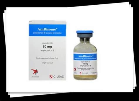 Ambisome 50 Mg Injection Treatment Black Fungus At ₹ 4500box In New