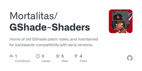 Releases · Mortalitasgshade Shaders · Github