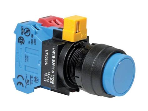 HW B M F Y IDEC Pushbutton Non Illuminated