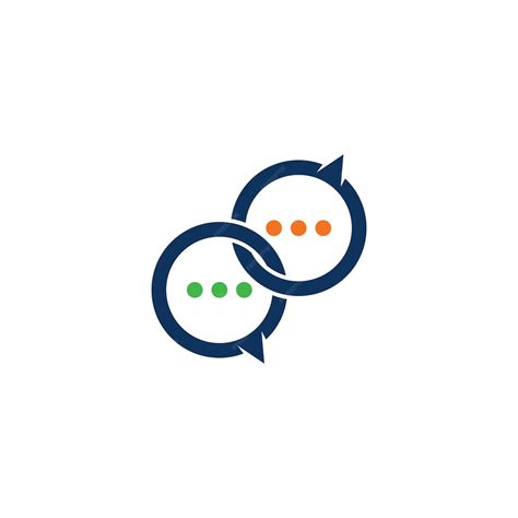 Premium Vector | Speech bubble vector logo design business concept