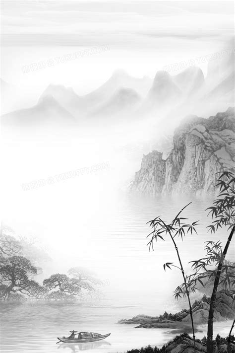 竹子山水图片 风景画 第11页 大山谷图库