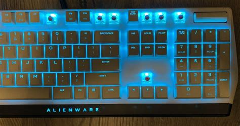 Alienware Aw510k White Backlit Gaming Keyboard Keycaps Keys Aw510k Ebay