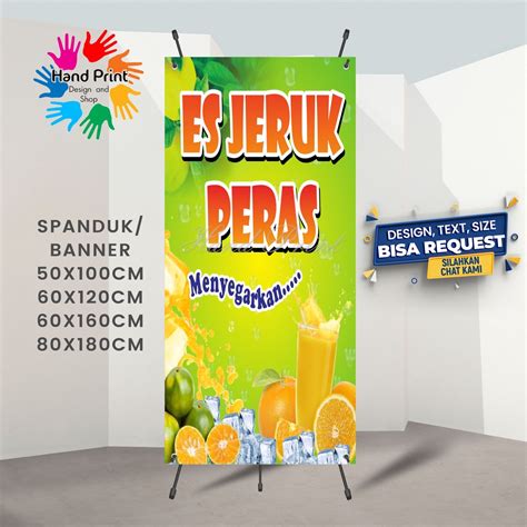 Jual Spanduk Banner MMT Es Teh Solo Es Teh Poci Es Teh Raden Es Teh