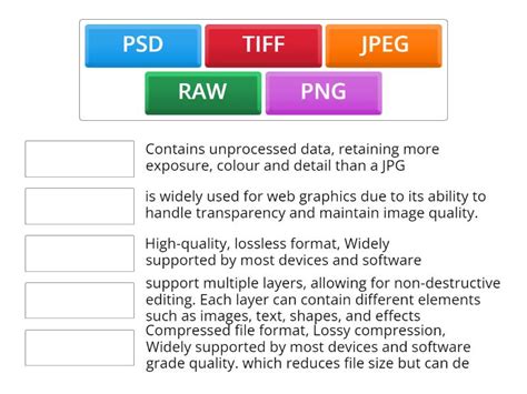 digital file types match up