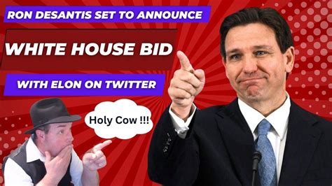 Ron Desantis Set To Announce White House Bid One News Page Video