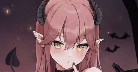 악마 소녀 일러스트 특집