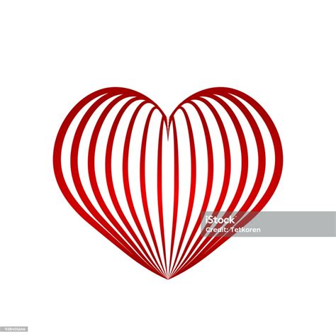 리본 주식 벡터 일러스트 레이 션에서에서 레드 심장 기호 사랑 공휴일에 대한 스톡 벡터 아트 및 기타 이미지 공휴일 낮 디자인 Istock