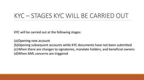 KYC Know Your Costumer And The Importance Of Suitability PPT