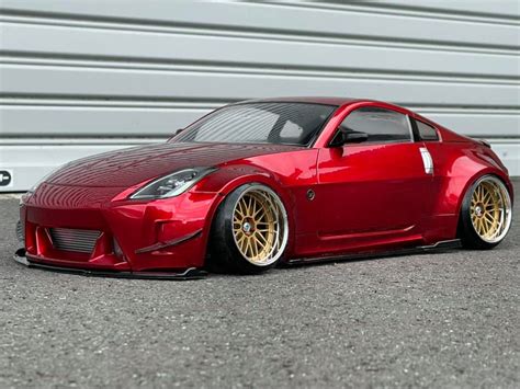Addiction Rc Nissan Fairlady Z 350z Z33 Spirit Rei W Rear Wing Ad Hb14