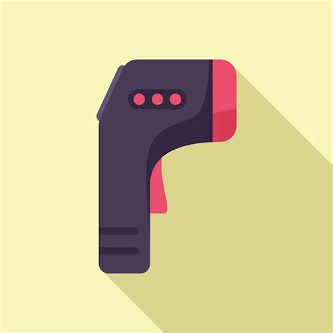 Premium Vector Viral Remote Scanner Icon Flat Vector Device Equipment