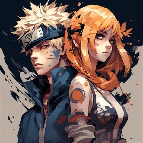 Premium Photo Detailed Illustration Of Naruto And Hinata Cartoons