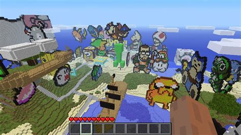 My PIxel Art World Save Minecraft Map