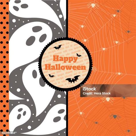 Ilustrasi Vektor Spanduk Halloween Ilustrasi Stok Unduh Gambar