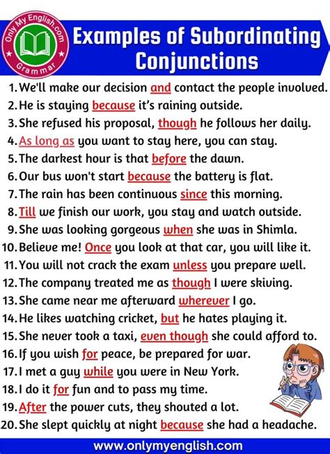 What Is A Subordinating Conjunction In A Complex Sentence Design Talk