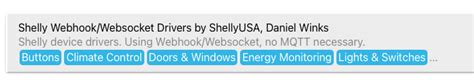 RELEASE Shelly Device Drivers NO MQTT NEEDED Page 2 Custom