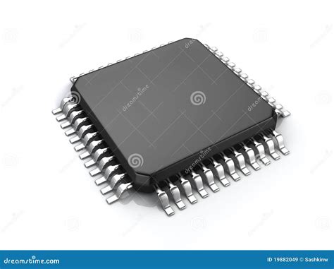 Microchip Stock Illustration Illustration Of Technology 19882049