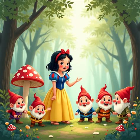Snow White And The Seven Dwarfs In Urdu Eohpe