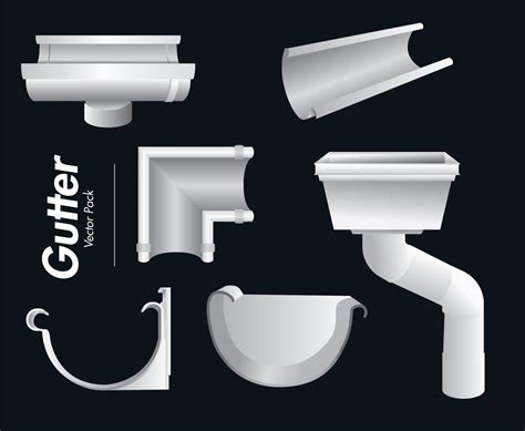 Gutter Vector Pack 165392 Vector Art At Vecteezy