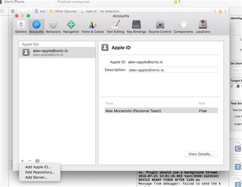 Deploying To A Device Without An Apple Developer Account Ionic Blog