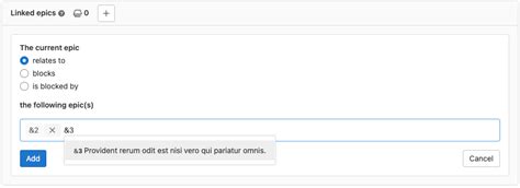 Epics Stories In GitLab FOSS Stack Overflow