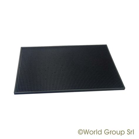 Bar mat solid Black 30x45 cm - nordicbar