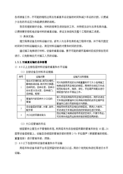 超高层建筑材料设备进场堆放及运输方案 土木在线