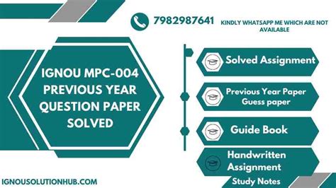 ignou mpc 004 previous year question paper solved ignou solved assignment